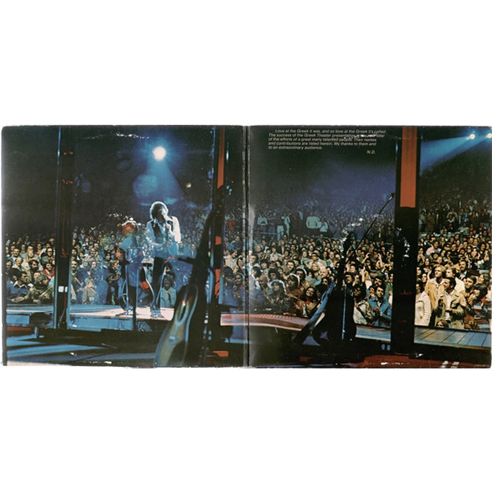 Neil Diamond - Love At The Greek (Recorded Live At The Greek Theatre ...