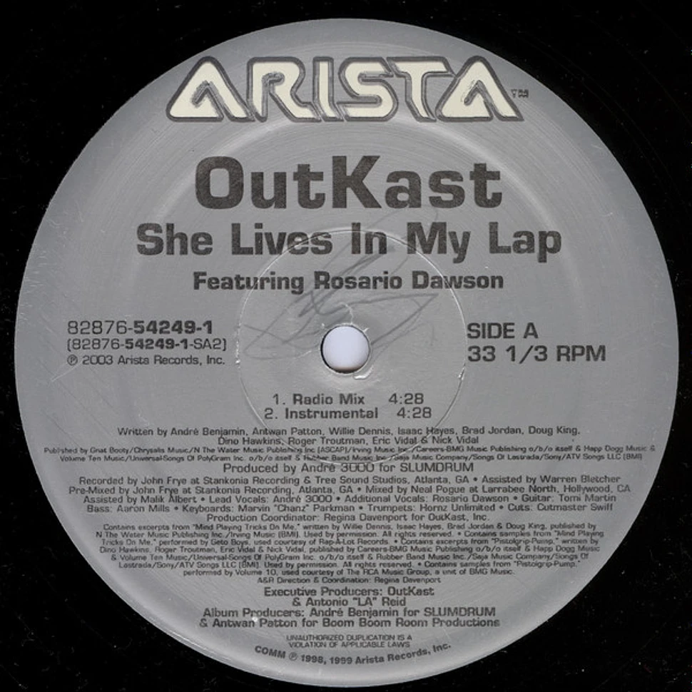 OutKast - Ghetto Musick / She Lives In My Lap - Vinyl 12" - 2003 - US ...