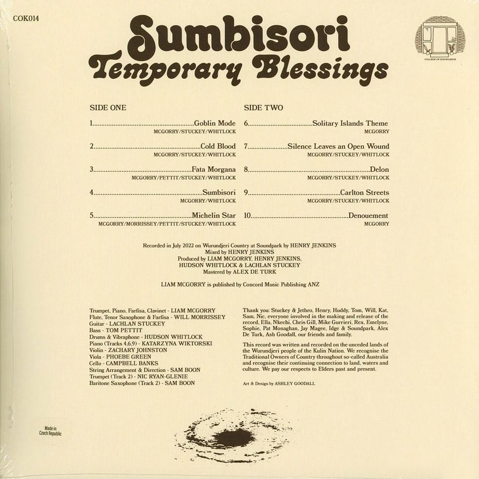 Temporary Blessings - Sumbisori Colored Vinyl Edition - Vinyl LP - 2025 ...