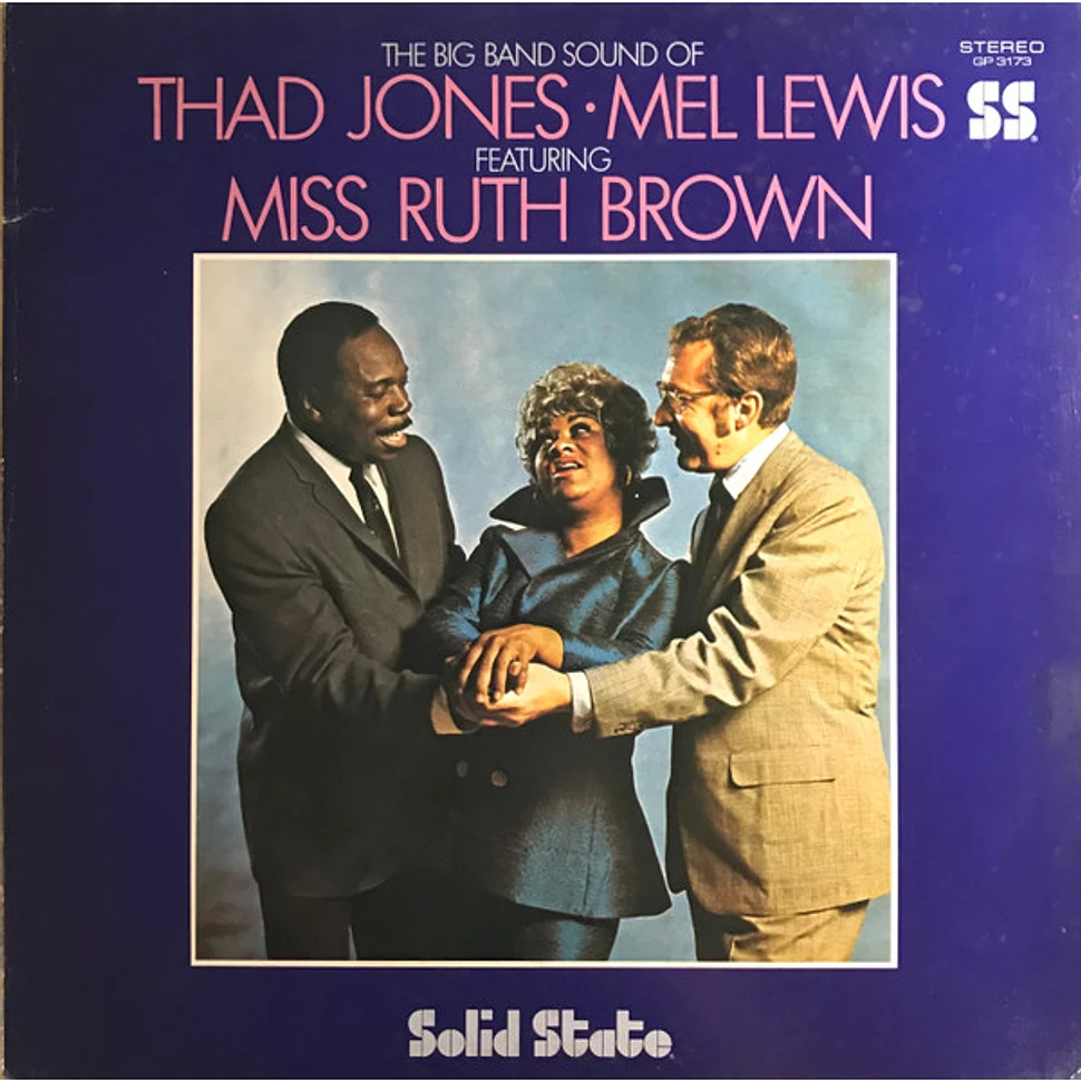 Thad Jones & Mel Lewis Featuring Ruth Brown - The Big Band Sound Of ...