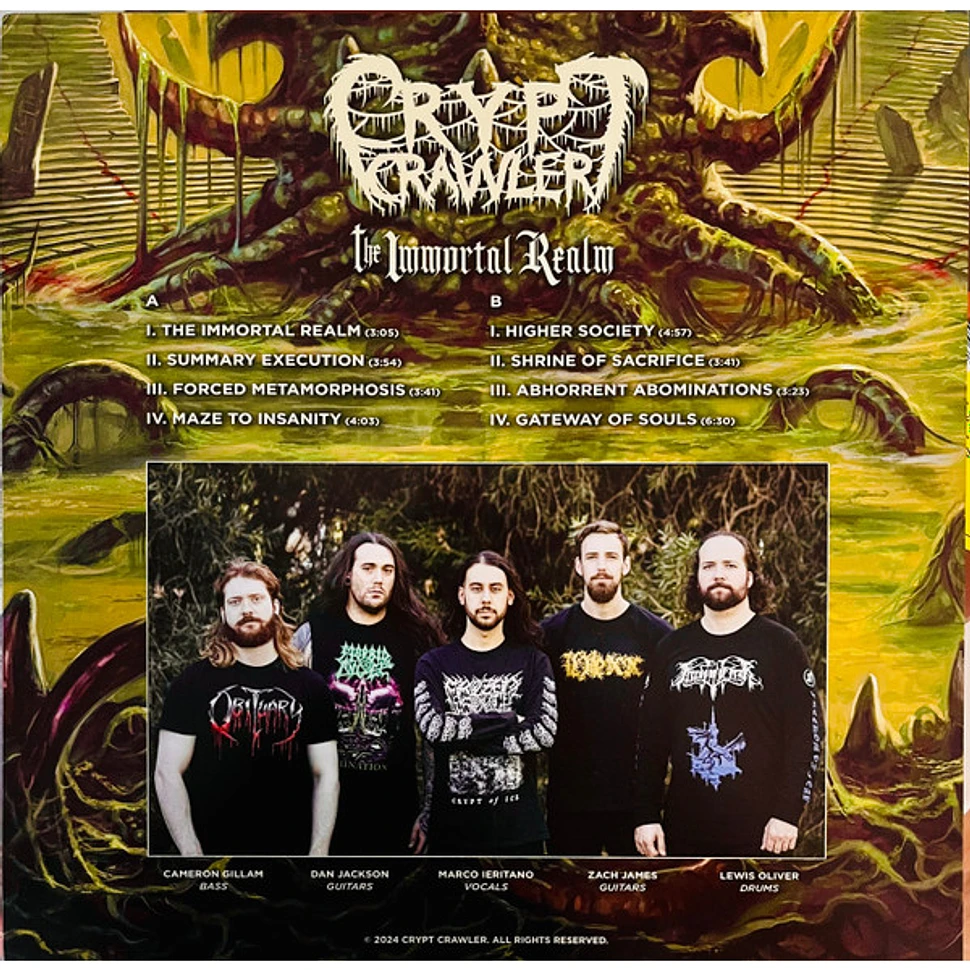 Crypt Crawler - The Immortal Realm - Vinyl LP - 2024 - AU - Original | HHV