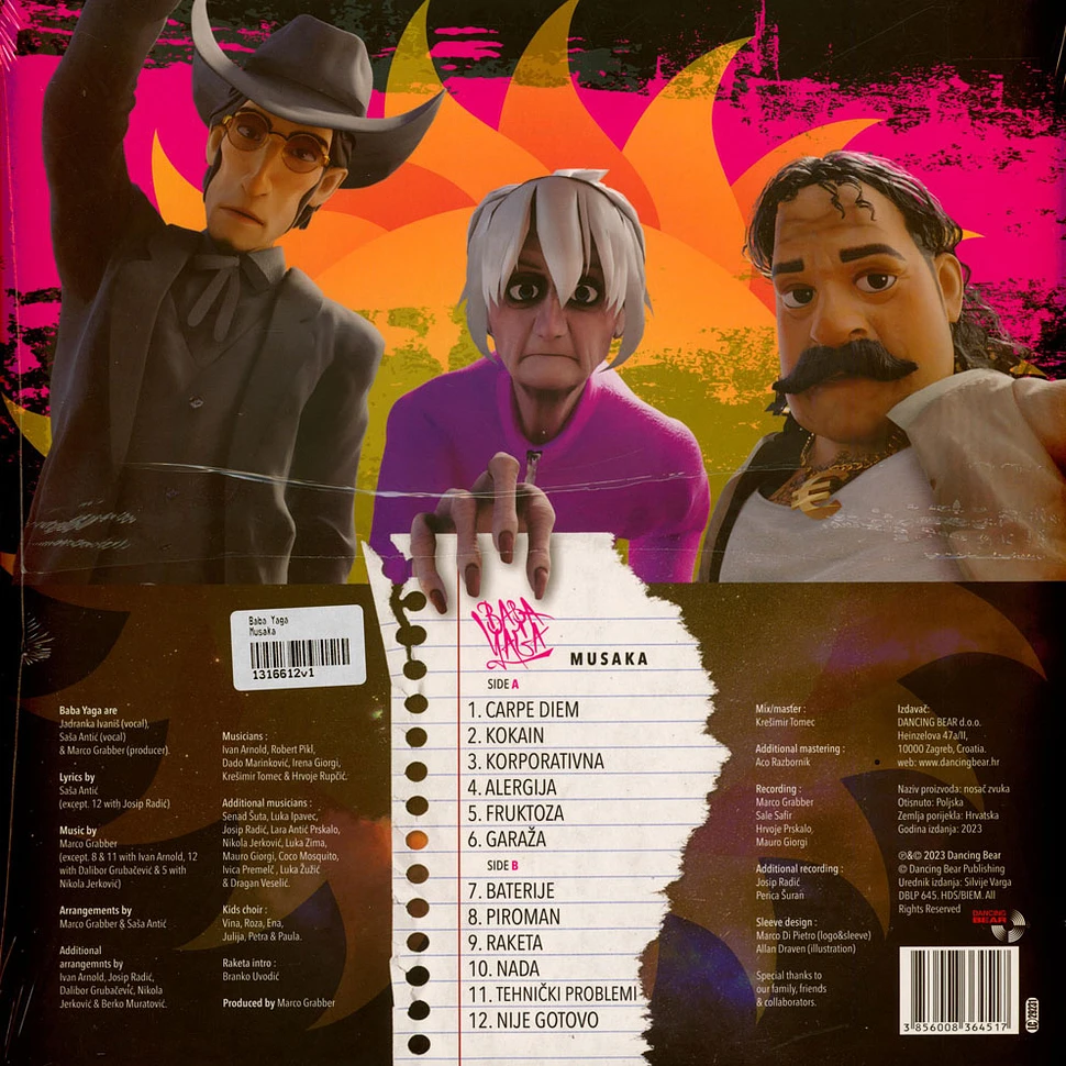 Baba Yaga - Musaka - Vinyl LP - WW | HHV