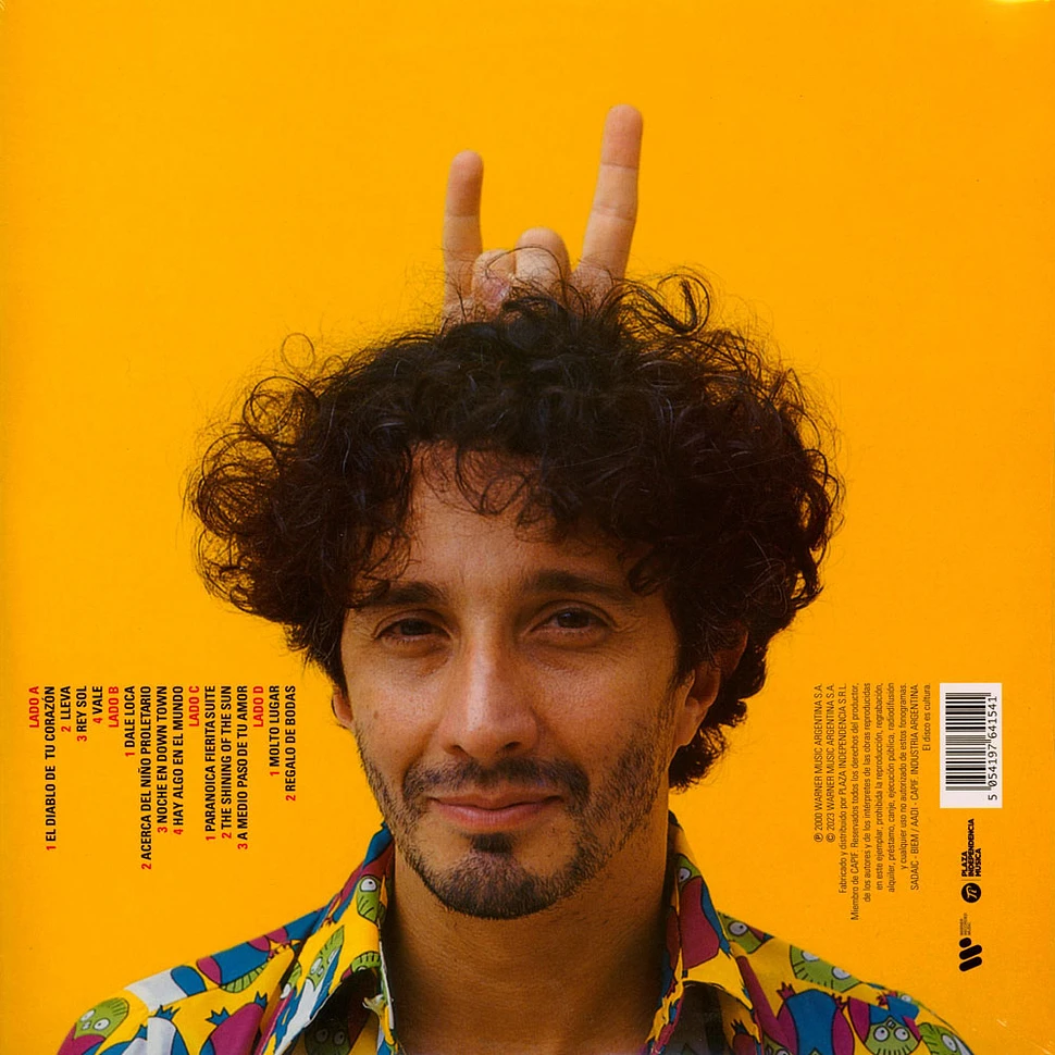 Fito Paez - Rey Sol - Vinyl 2LP - WW | HHV