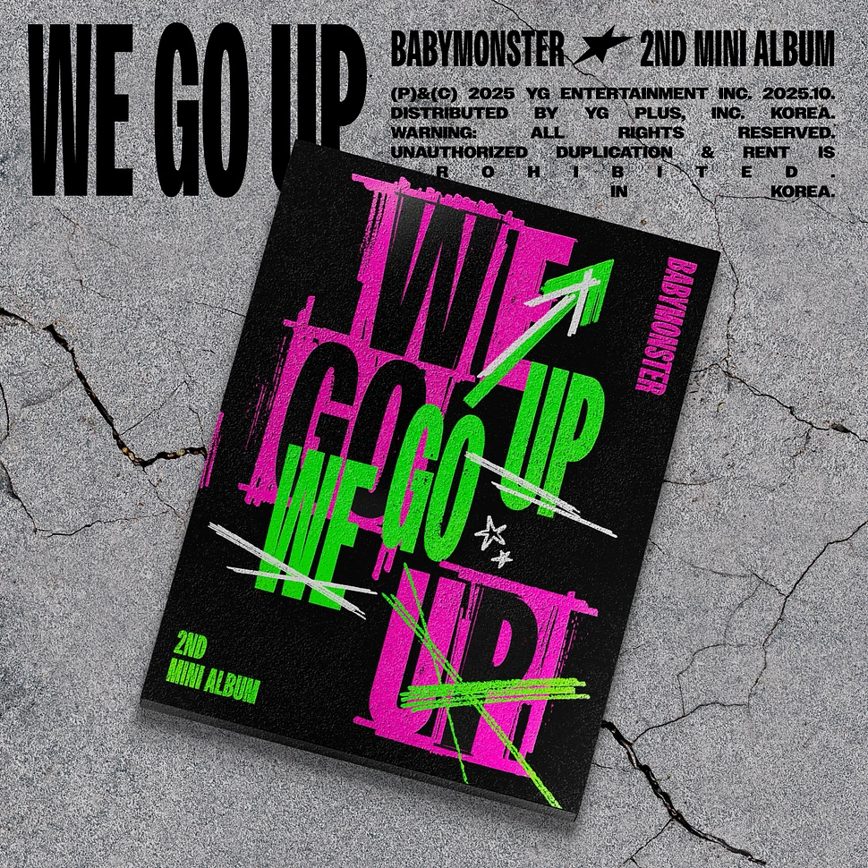Babymonster - We Go Up Photobook Up Version - CD - 2025 - Original | HHV