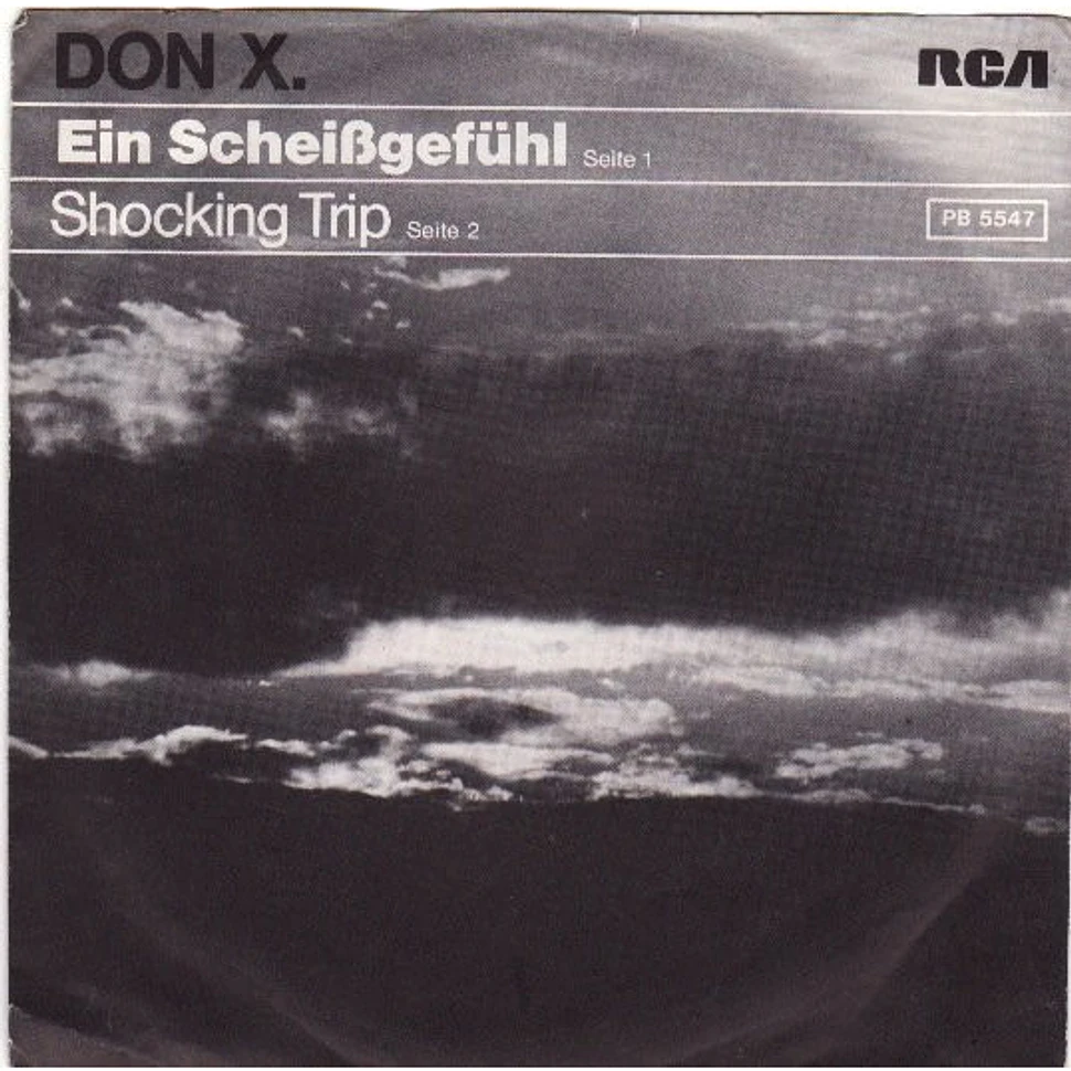 Don X. / Jack White's Crazy Gang - Ein Scheißgefühl - Vinyl 7" - 1977 ...