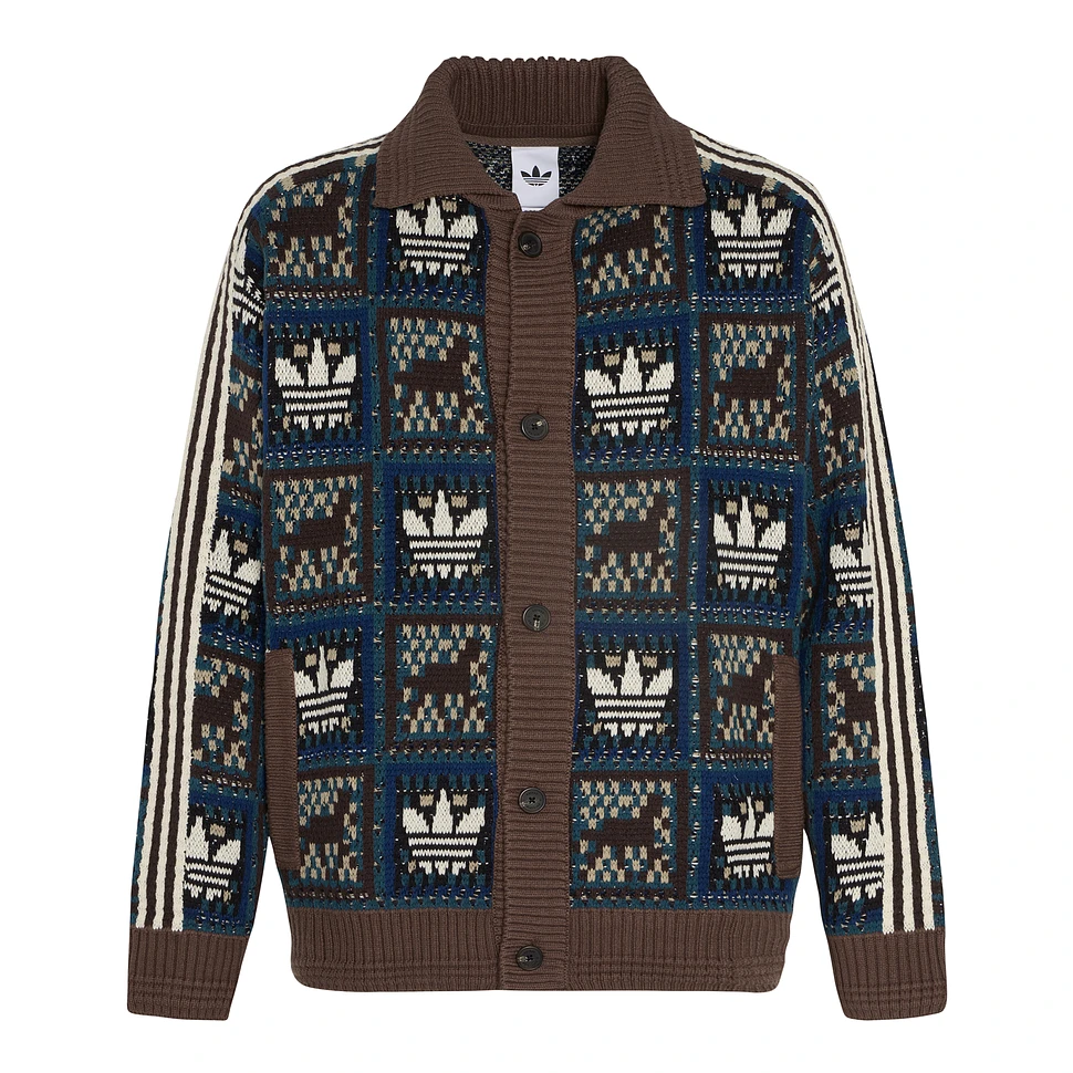 adidas - Crafted Jacket Sweater (Cream White) | HHV