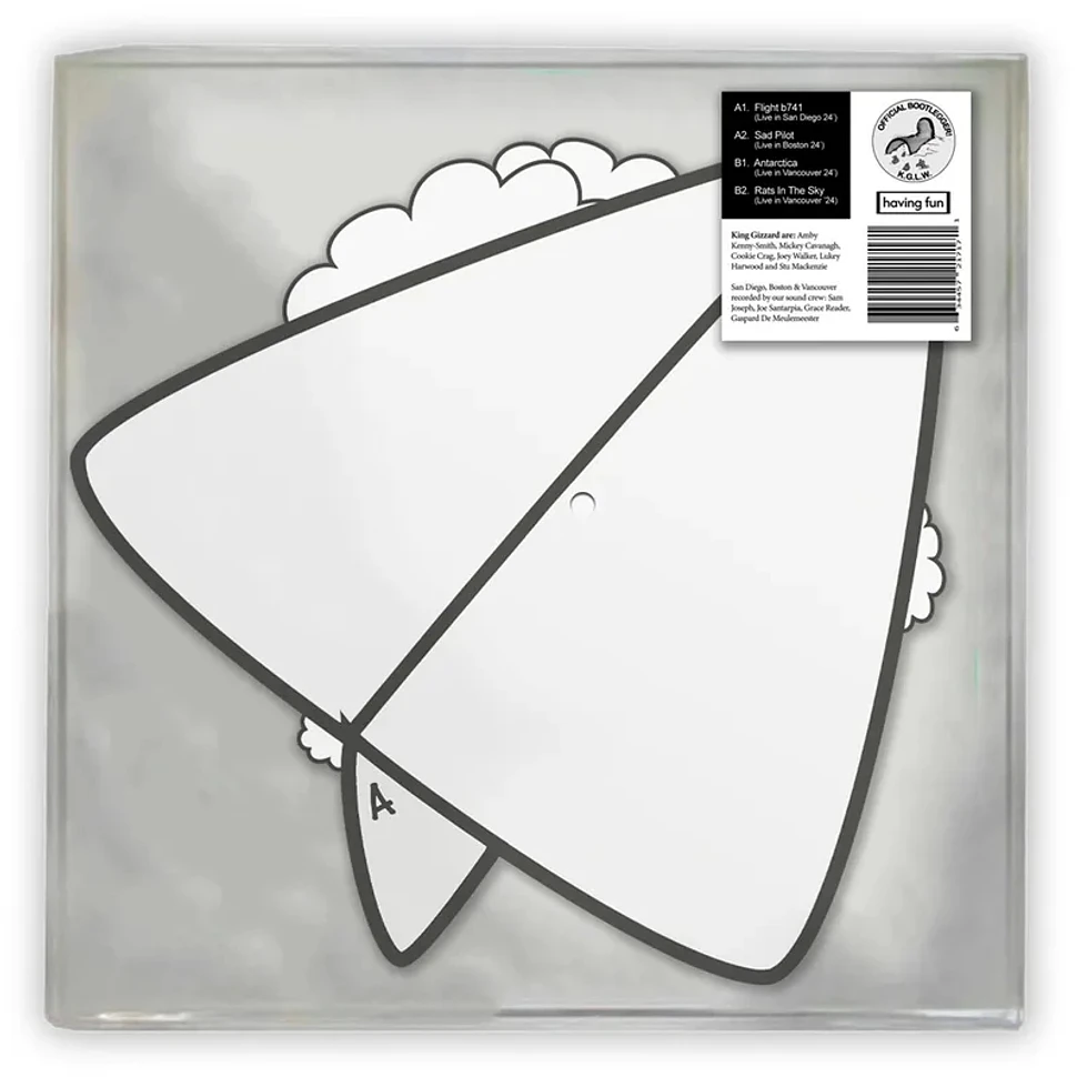 King Gizzard & The Lizard Wizard - Live In 24' Limited Paper Airplane ...