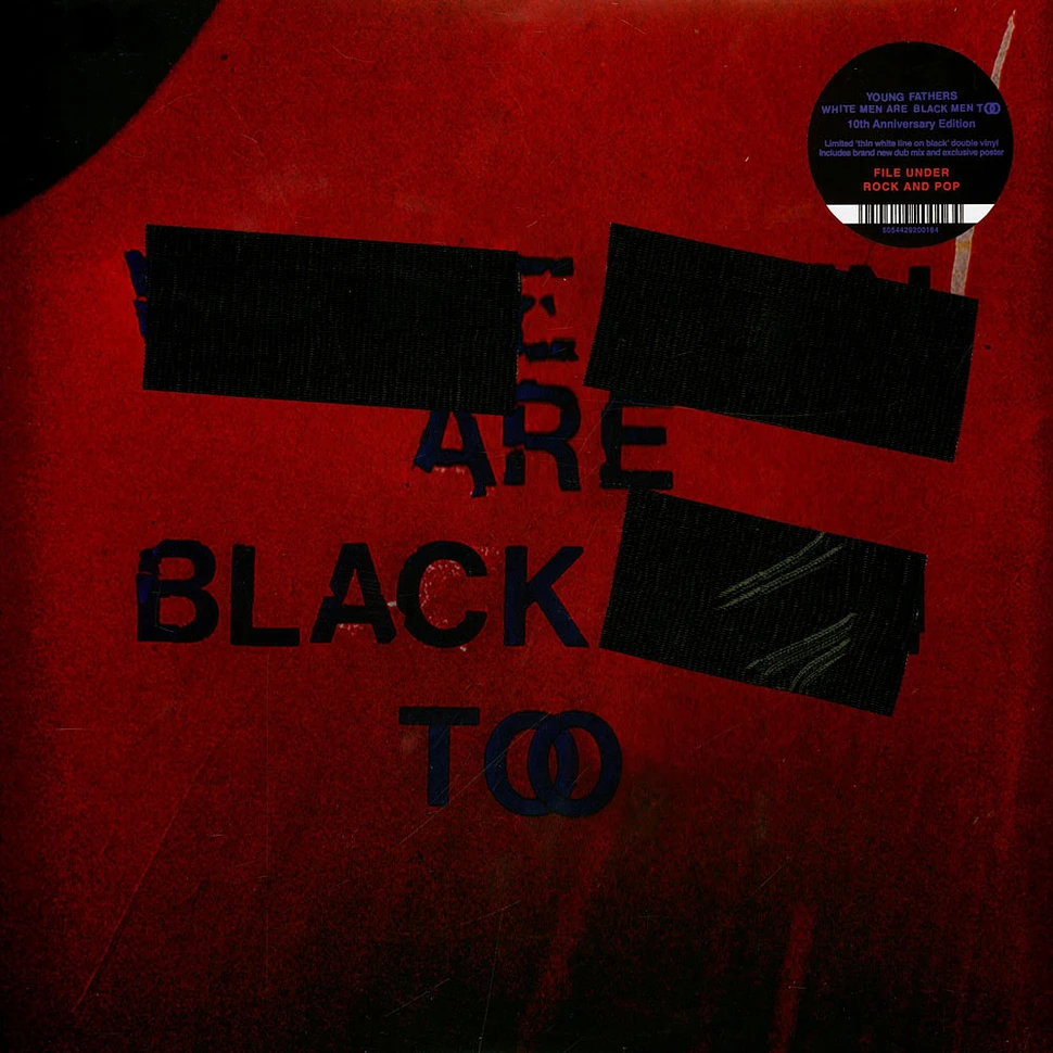 Young Fathers - White Men Are Black Men Too Black Friday Record Store ...