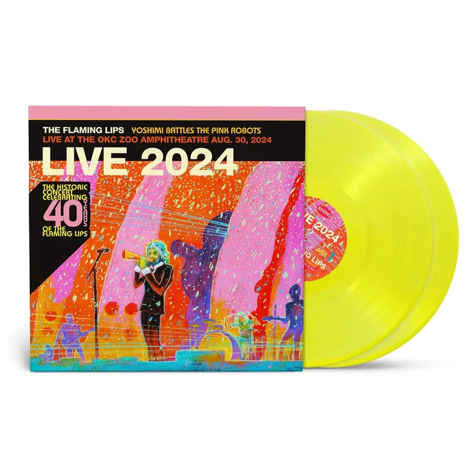 The Flaming Lips - Yoshimi Battles The Pink Robot Black Friday Record Store Day 2025 Yellow ...