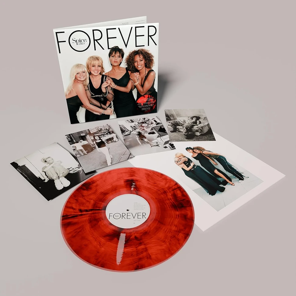 Spice Girls - Forever 25th Anniversary Limited Black red Marbled Vinyl ...