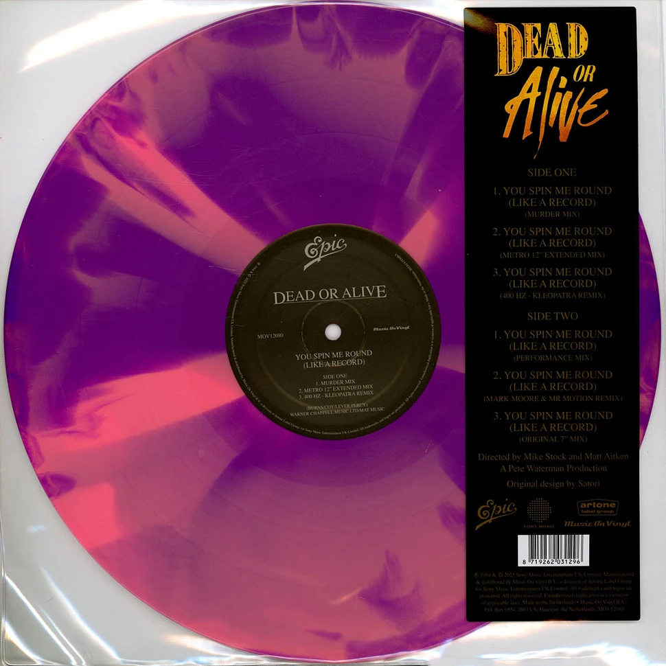 Dead Or Alive - You Spin Me Round Like A Record - Vinyl 12" - 2025 - EU ...