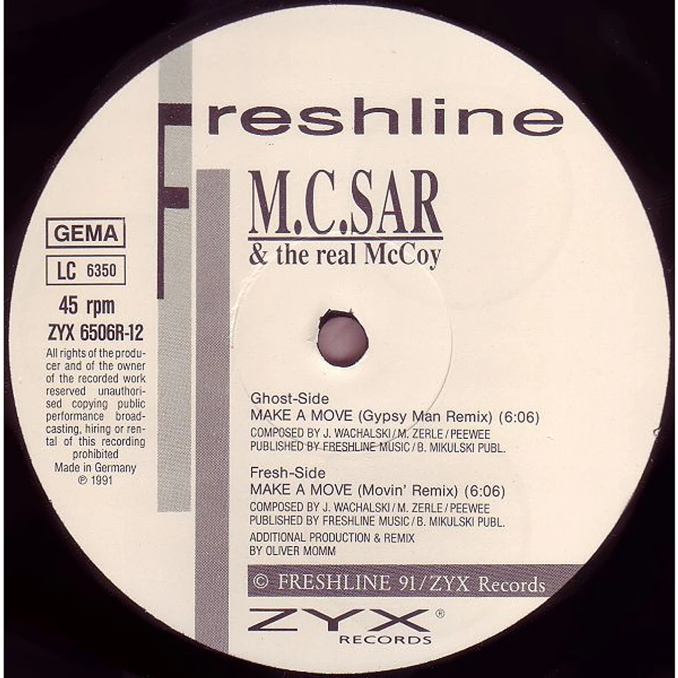 Real McCoy - ... Make A Move! (Gypsy Man Remix) - Vinyl 12" - 1991 ...