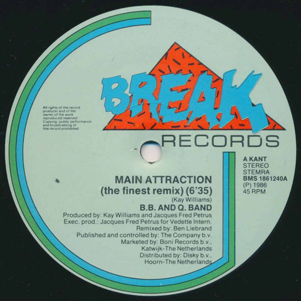 The Brooklyn, Bronx & Queens Band - Dreamer / Main Attraction - Vinyl ...