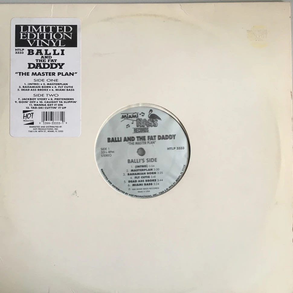 Balli & The Fat Daddy - The Master Plan - Vinyl LP - 1990 - US ...