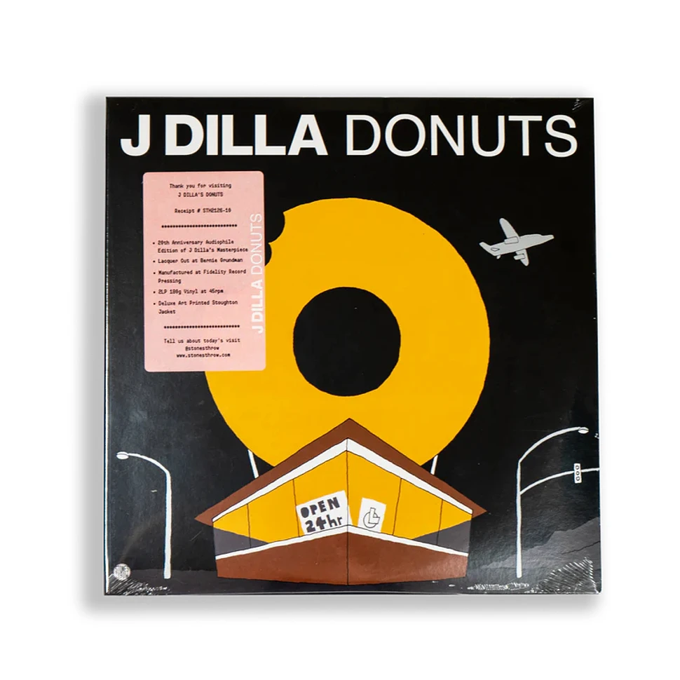 J Dilla - Donuts 20th Anniversary Audiophile Edition Donut Cover ...