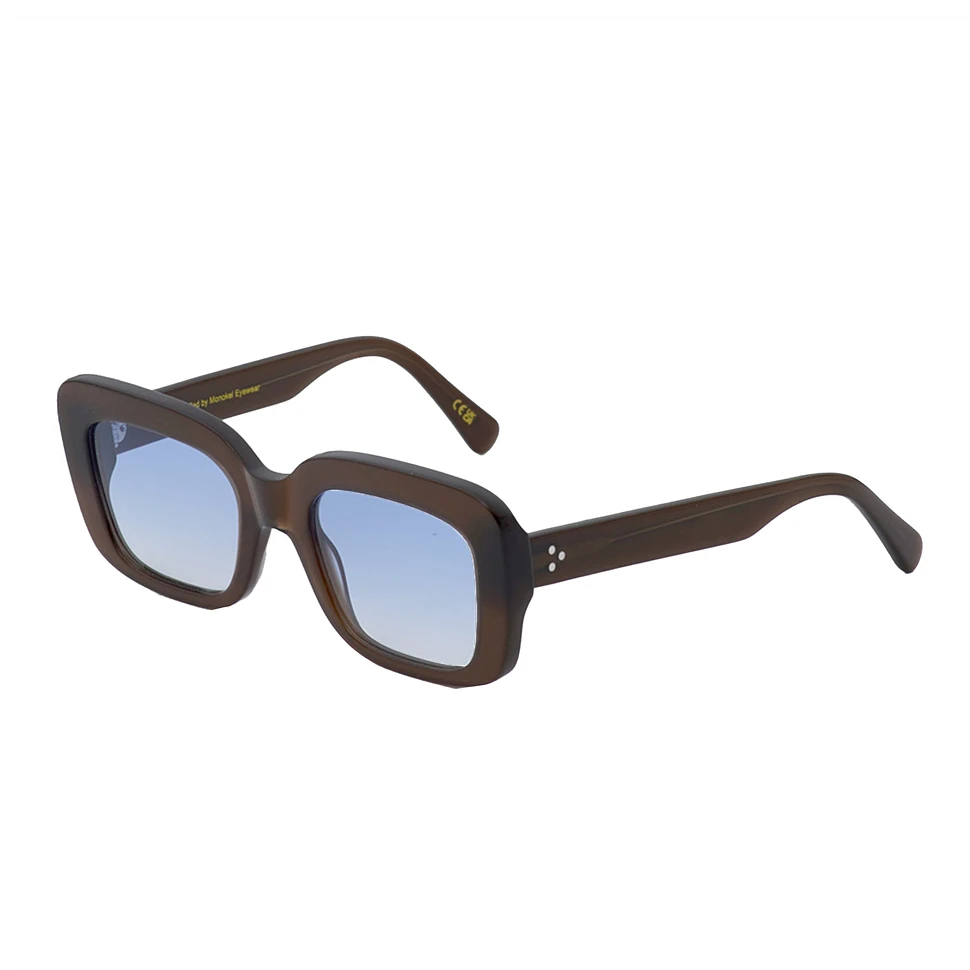 Monokel - Molly Sunglasses (Chocolate / Blue Gradient Lens) | HHV