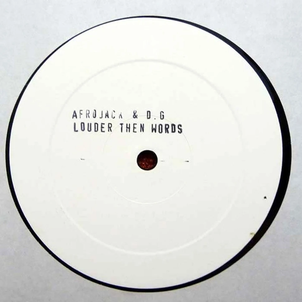 Afrojack & David Guetta - Louder Then Words - Vinyl 12" - 2010 - NL ...
