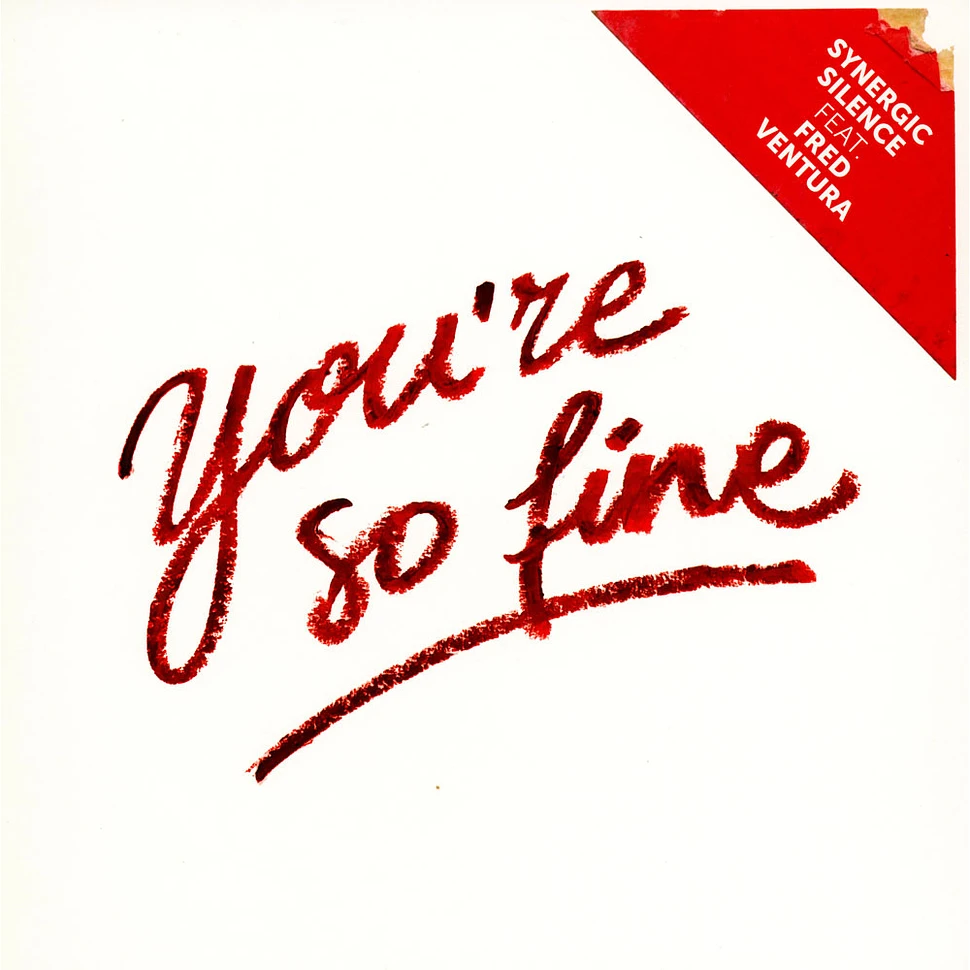 Synergic Silence - You're So Fine Feat. Fred Ventura - Vinyl 12" - 2020 ...