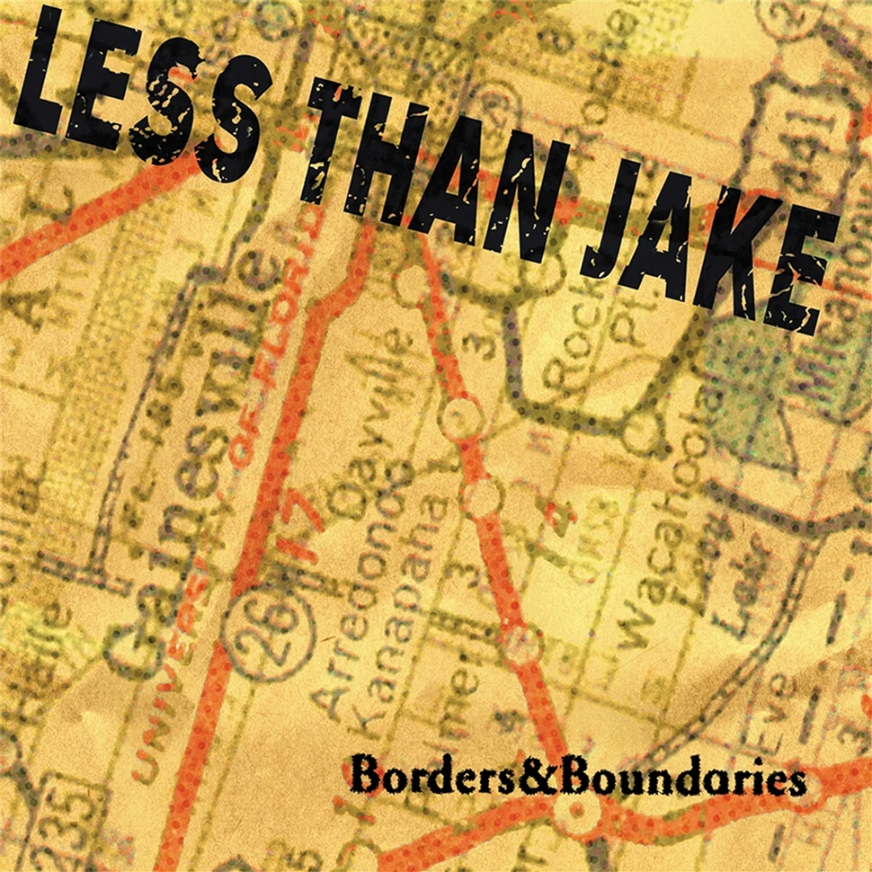 Less Than Jake - Borders & Boundaries 25th Anniversary Colored Deluxe ...