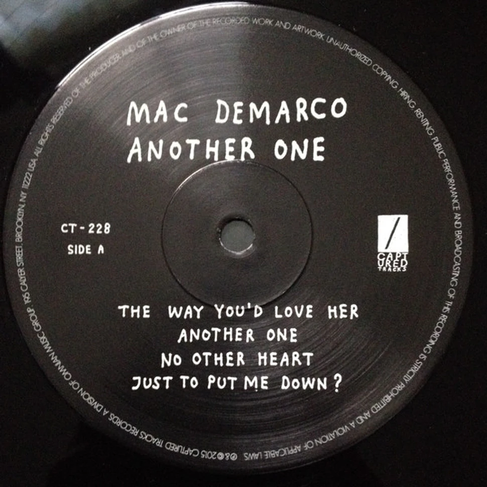 Mac DeMarco - Another One - Vinyl LP - 2015 - US - Original | HHV