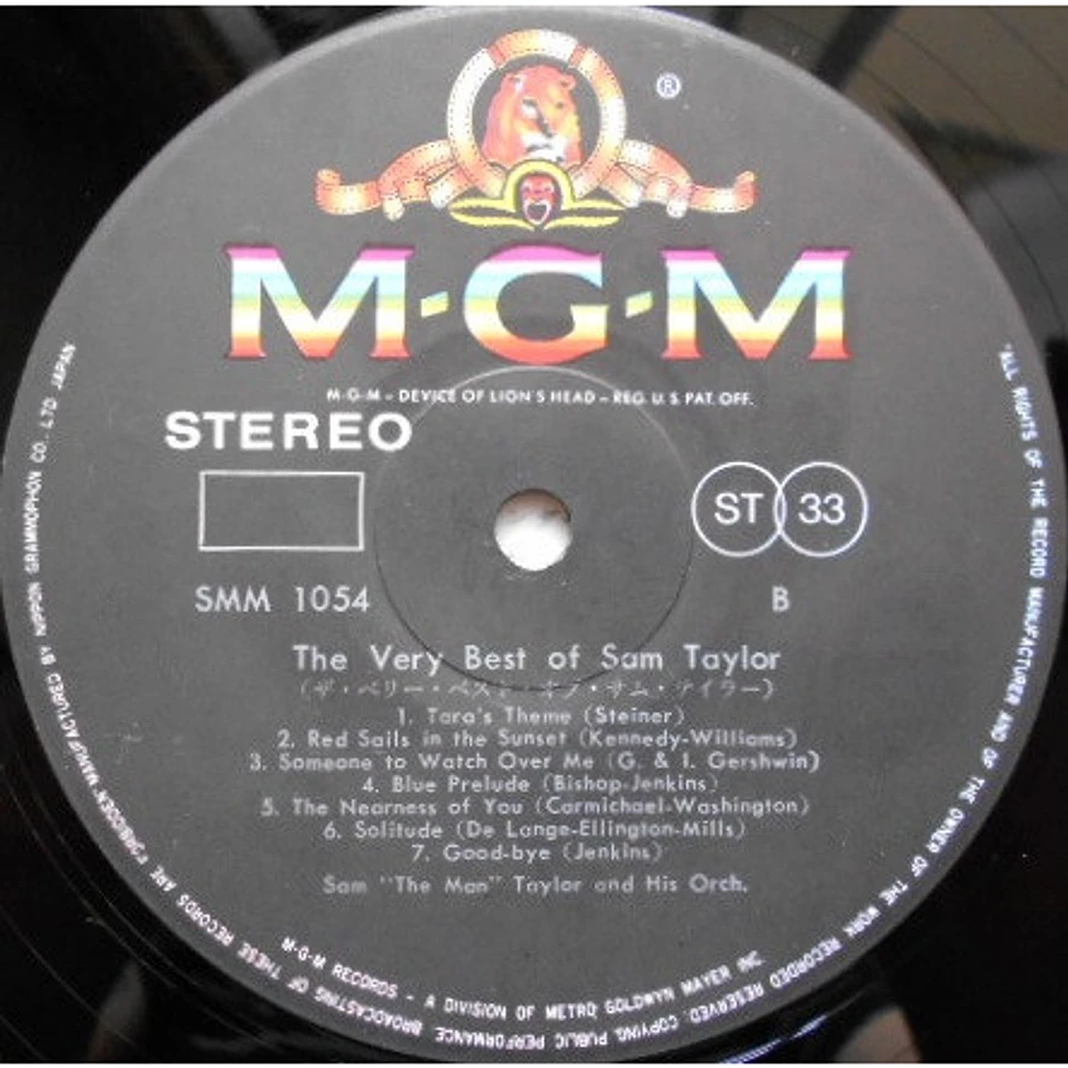 Sam Taylor And His Orchestra - The Very Best Of Sam Taylor - Vinyl LP ...