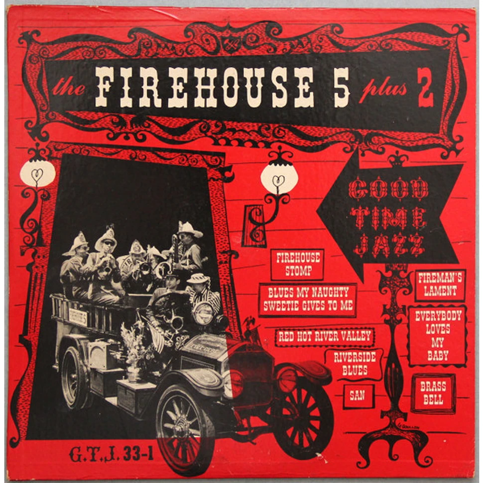 Firehouse Five Plus Two - The Firehouse Five Plus Two - Vinyl LP - 1949 ...