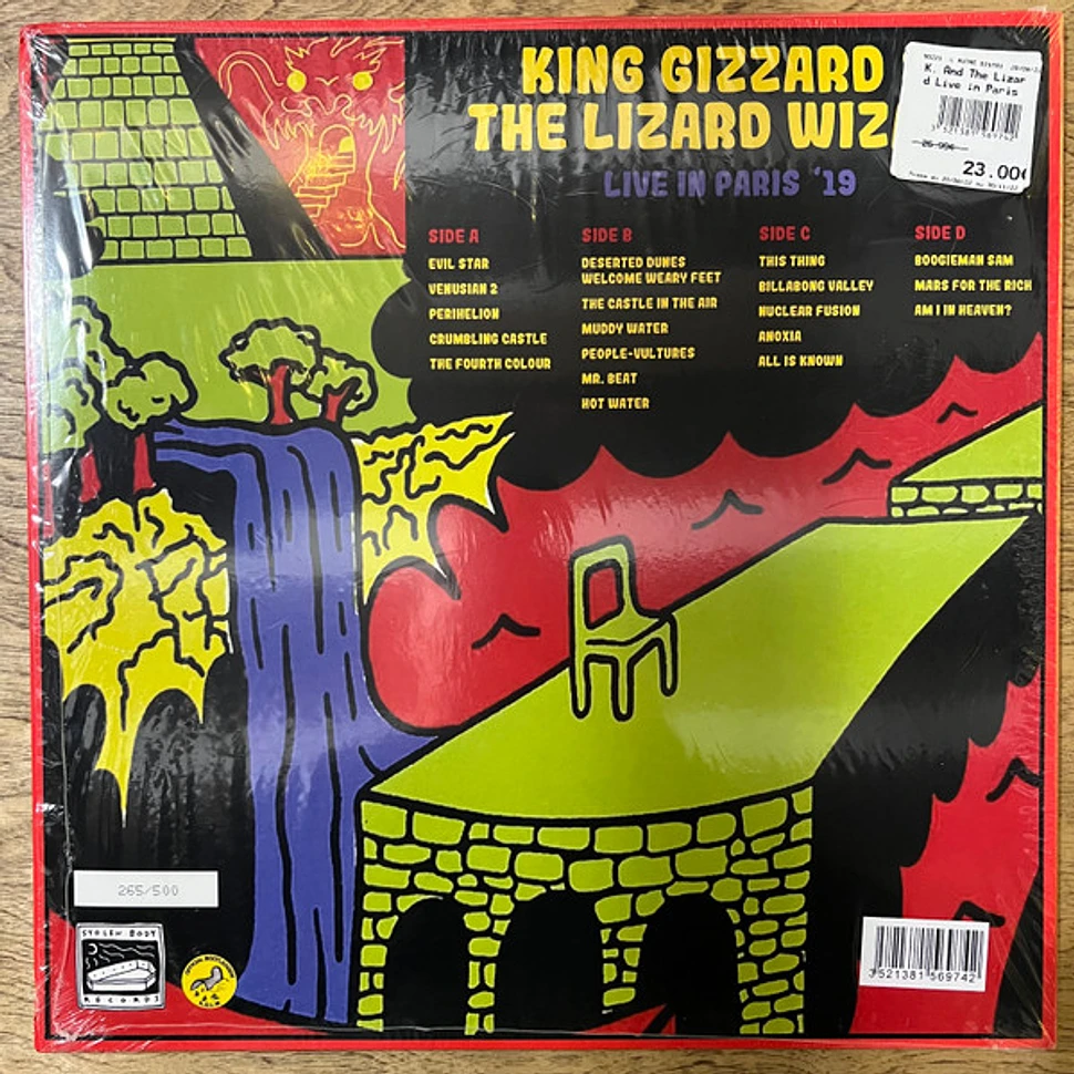 King Gizzard & The Lizard Wizard - Live In Paris '19 - Vinyl 2LP - 2021 ...