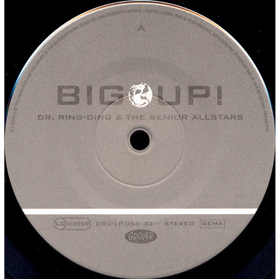 Dr. Ring-Ding & The Senior Allstars - Big Up! - Vinyl LP - 2001 - DE - Original | HHV