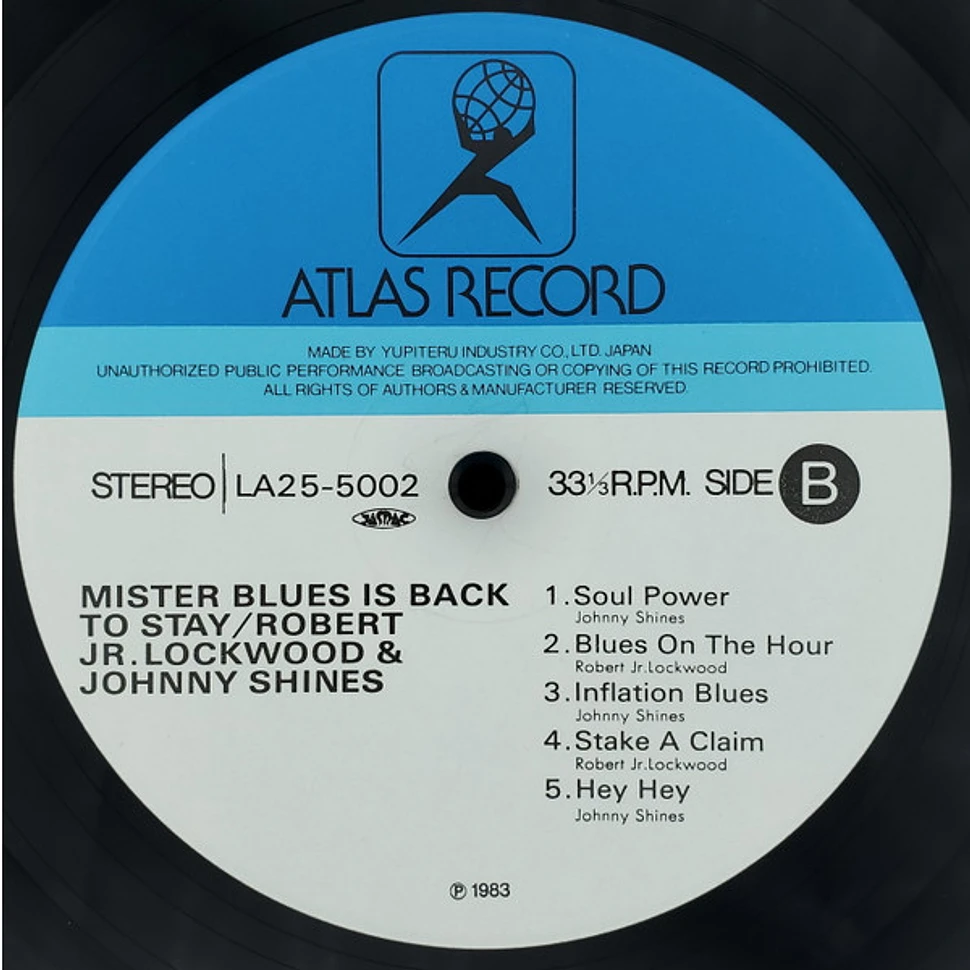 Robert Lockwood Jr. & Johnny Shines - Mister Blues Is Back To Stay ...