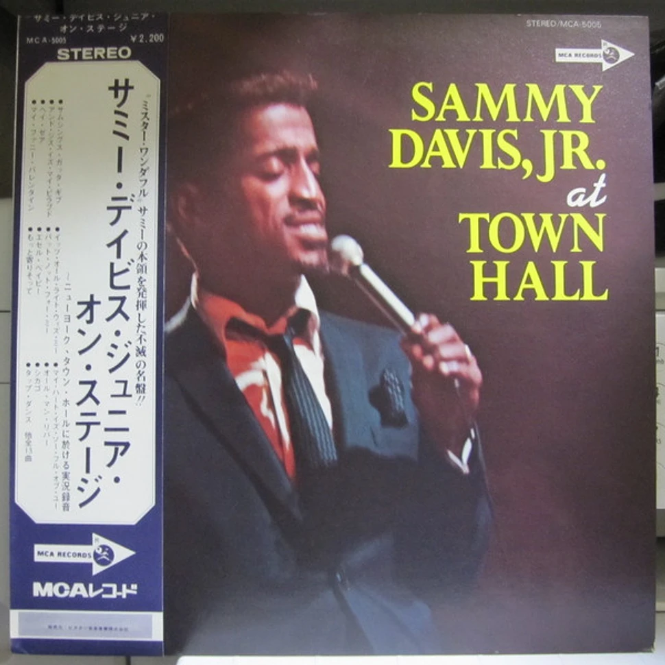 Sammy Davis Jr. - Sammy Davis, Jr. At Town Hall - Vinyl LP - JP ...
