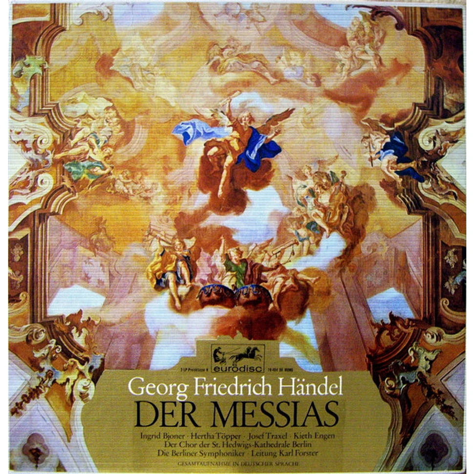 Georg Friedrich Händel, Ingrid Bjoner, Hertha Töpper, Josef Traxel ...