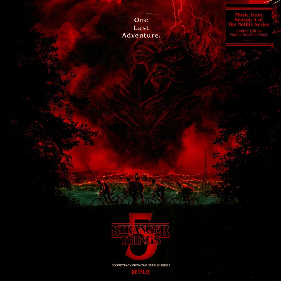 V.A. - OST Stranger Things 5 Sea Blue Smoke Vinyl Edition - Vinyl LP ...