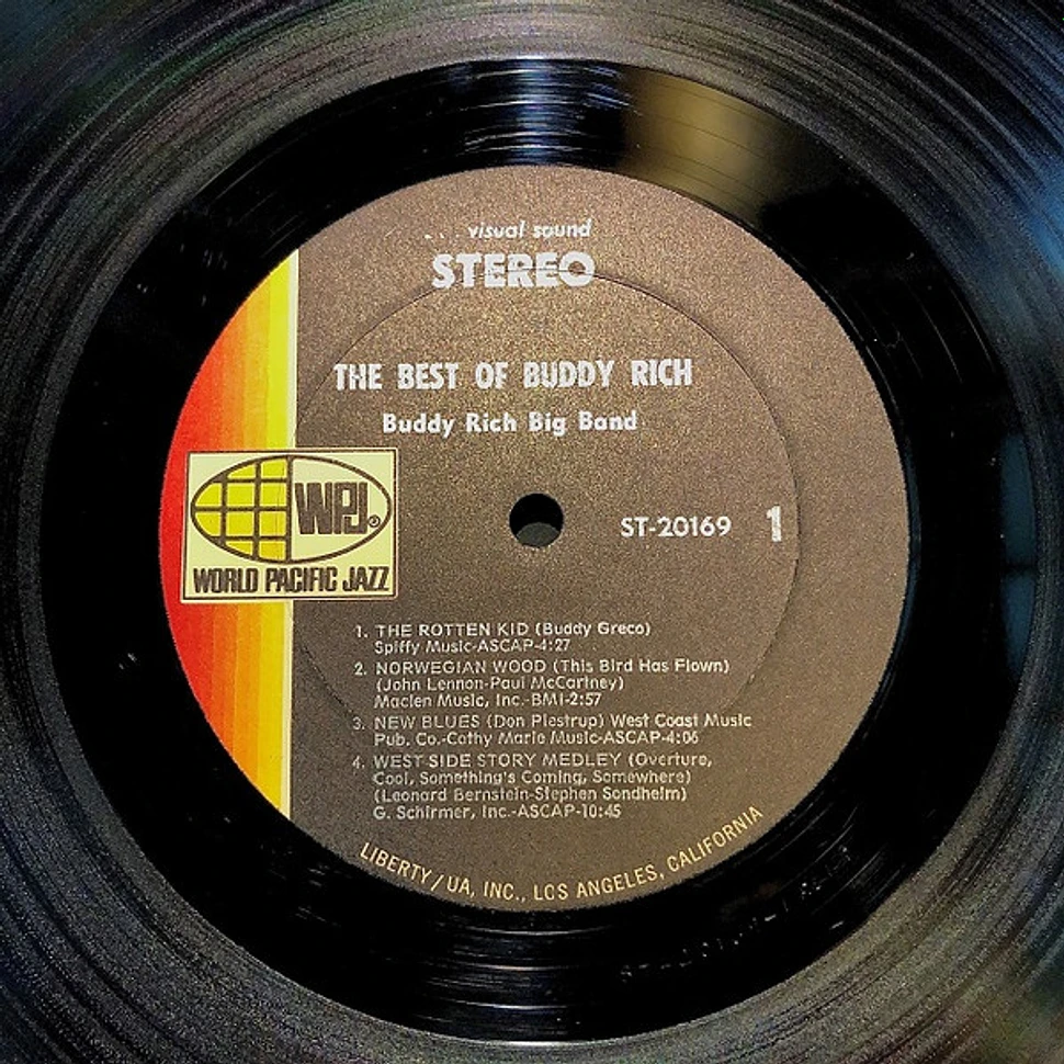 Buddy Rich Big Band - The Best Of Buddy Rich - Vinyl LP - 1969 - US ...