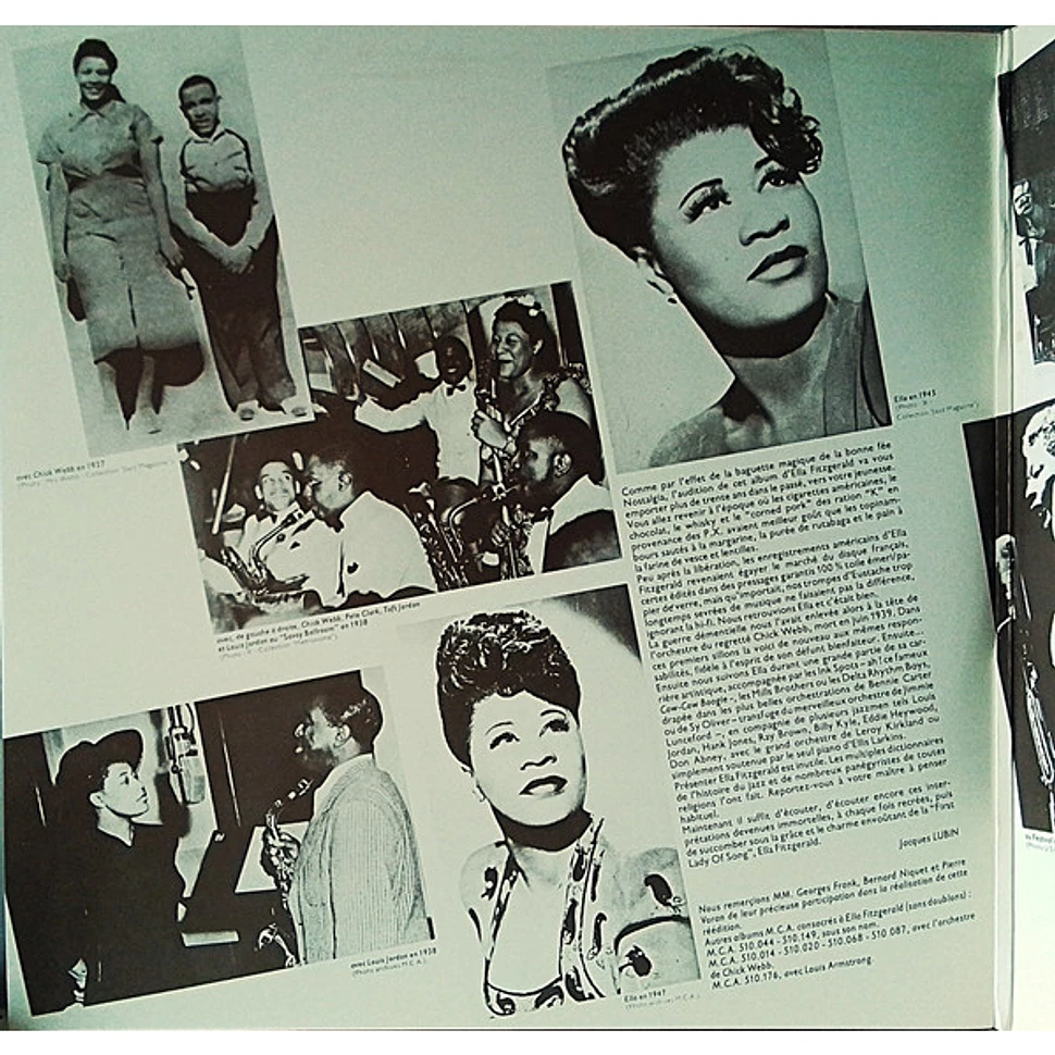 Ella Fitzgerald - The First Lady Of Song Vol. 1 - Vinyl 2LP - 1977 - FR ...