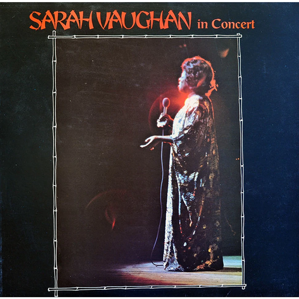 Sarah Vaughan - Sarah Vaughan In Concert - Vinyl LP - 1975 - DE ...