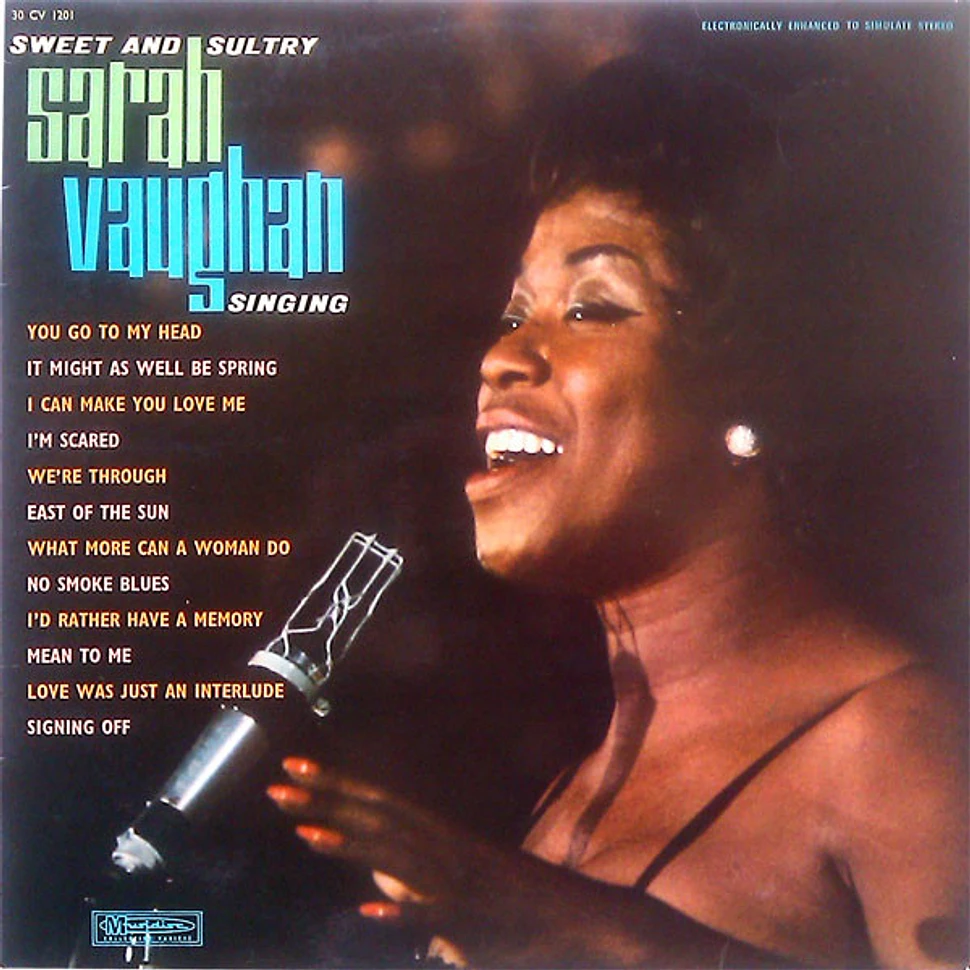 Sarah Vaughan - Singing Sweet And Sultry - Vinyl LP - FR - Original | HHV