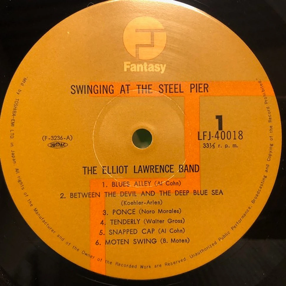 The Elliot Lawrence Band - Swinging At The Steel Pier - Vinyl LP - 1956 ...