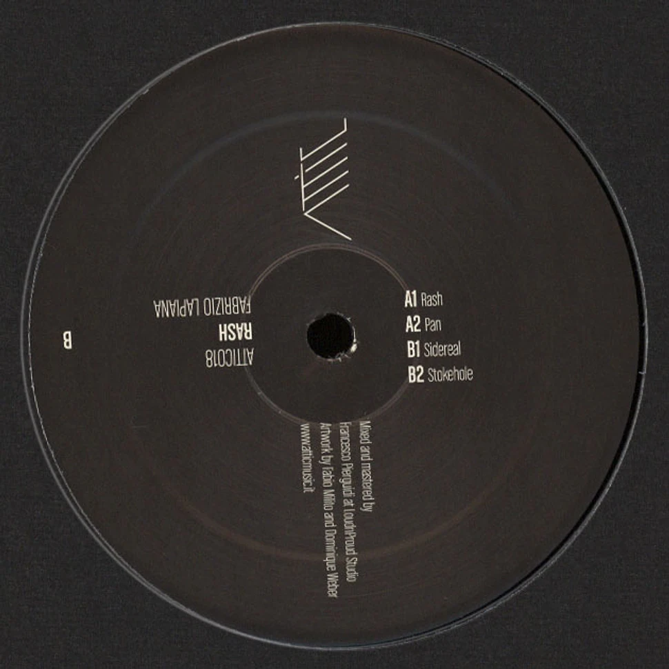 Fabrizio Lapiana - Rash - Vinyl 12" - 2019 - EU - Original | HHV