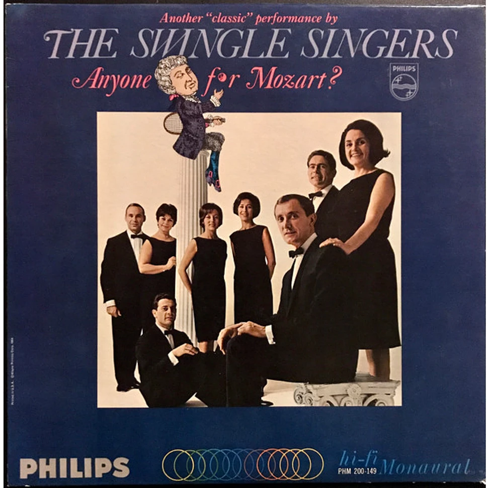 Les Swingle Singers - Anyone For Mozart? - Vinyl LP - 1964 - US ...