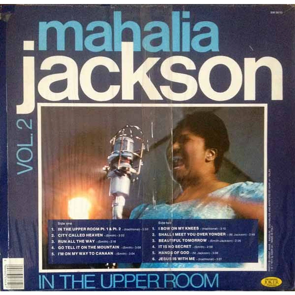Mahalia Jackson - In The Upper Room Vol. 2 - The Warm And Tender Soul ...