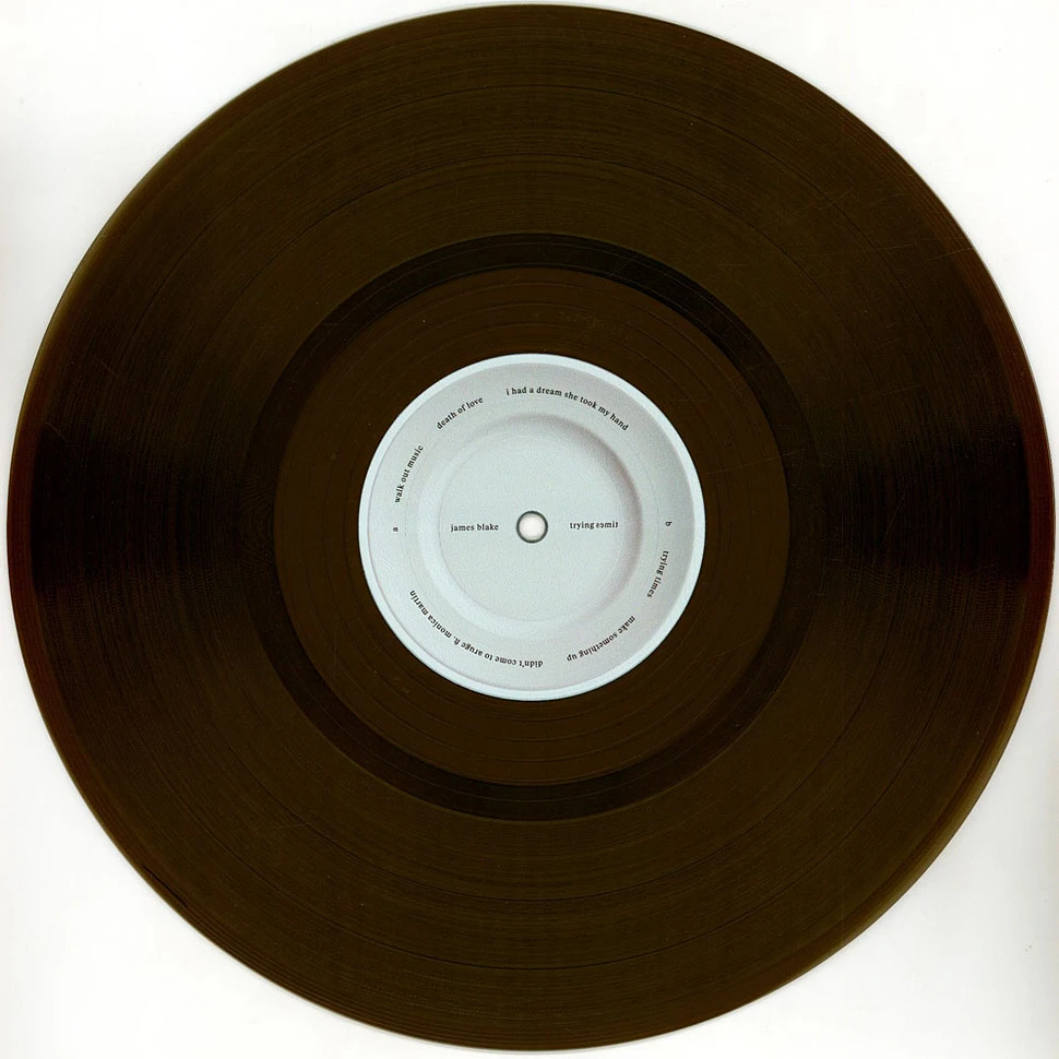 James Blake - Trying Times HHV GSA Exclusive Transparent Black Vinyl ...