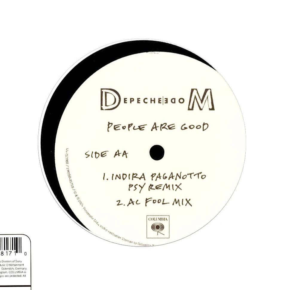 Depeche Mode - Before We Drown People Are Good Remixes - Vinyl 12 ...