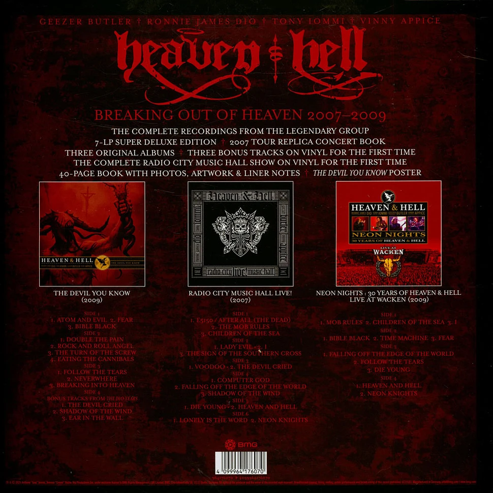 Heaven & Hell - Breaking Out Of Heaven 2007 - 2009 7 - Vinyl Box - 2026 ...