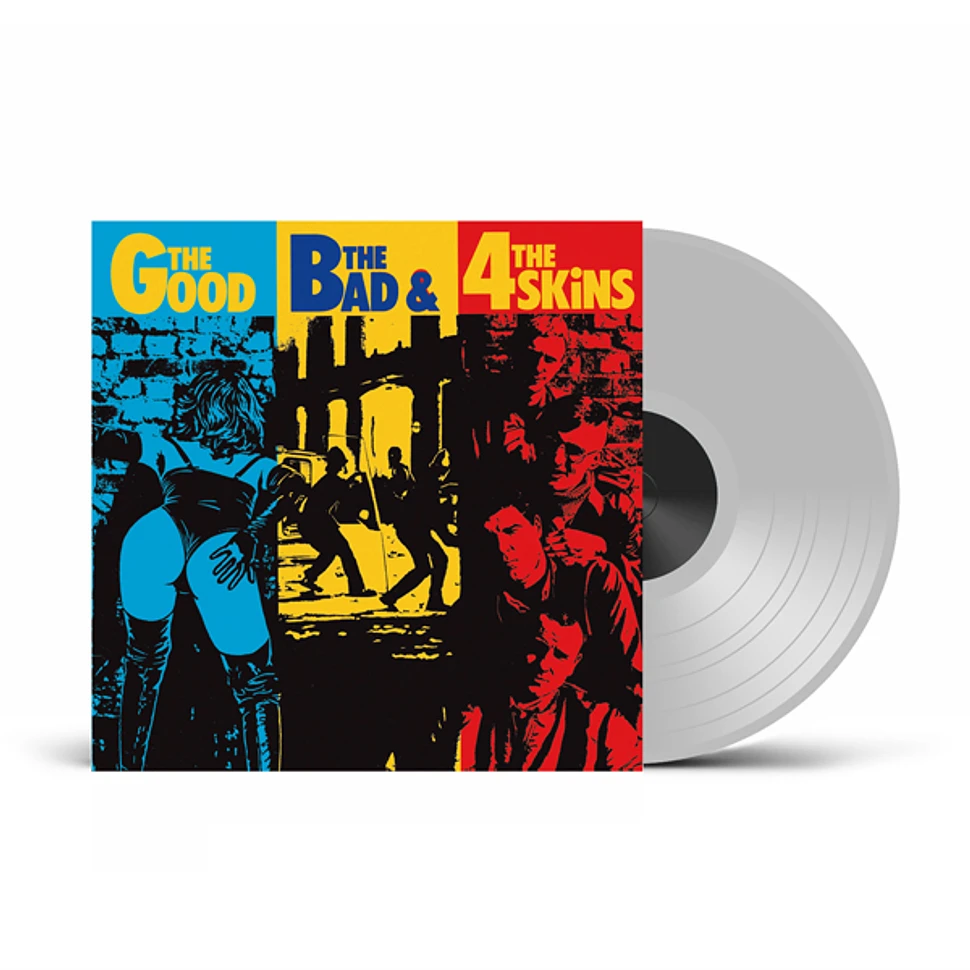 4 Skins - The Good, The Bad And The Ugly Clear Vinyl Edition - Vinyl LP ...