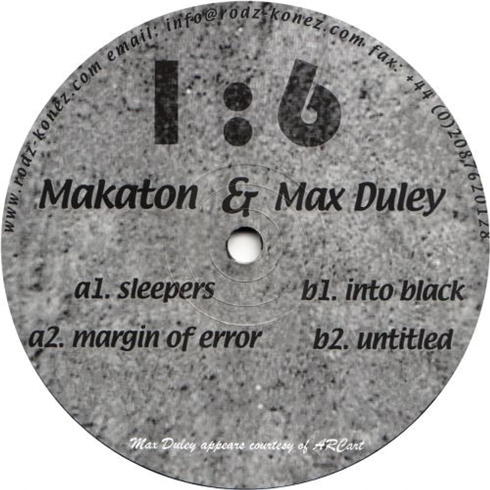 Makaton & Max Duley - This Is Not A Photo Opportunity - Vinyl 12 ...
